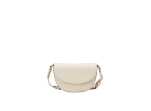 4059184153077 - Umhängetasche MARC OPOLO aus einer Lederalternative aus recyceltem Polyester Damen Gr B H T 18cm x 11cm x 5cm natural stone Polyester unifarben Taschen