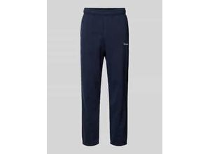 8054041827593 - Regular Fit Sweatpants mit Label-Stitching