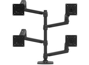 0698833087536 - LX - Montagekomponente (Gelenkarm Stangenring Verlängerung) - Patentierte Constant Force Technologie - für LCD-Display - mattschwarz