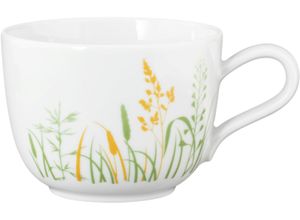 4052212127354 - Tasse SELTMANN WEIDEN Liberty - Meadow Grasses green weiß grün curry B870cm H640cm Ø1160cm Porzellan Trinkgefäße Kaffeeobertasse 026 l
