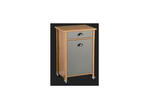 4000270934650 - Küchenwagen inkl Abfalleimer oak FSC 4000270934650 - Küchenwagen inkl Abfalleimer oak FSC