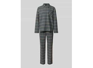 4007067024921 - Relaxed Fit Pyjama mit Kentkragen