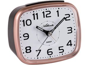 4026934214227 - Quarzwecker ATLANTA rosa (roségoldfarben) Wecker