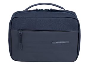 5400520156136 - Kulturbeutel SAMSONITE STACKD Toilet Kit 17 cm Gr B H T 243cm x 168cm x 95cm blau (navy) Polyester Polyurethan Taschen Beautybox Schminketui Kosmetikbox Beauty-Bag zum Aufhängen