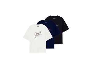 5715827729168 - Jack & Jones T-Shirt Inwood Kurzarmshirt im Dreierpack 5715827729168 - Jack & Jones T-Shirt Inwood Kurzarmshirt im Dreierpack