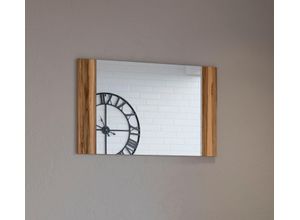 5900488584410 - Wandspiegel HOME AFFAIRE Larona braun (nussbaumfarben) H50cm T18cm FSC-zertifizierter Holzwerkstoff Glas Spiegel Breite 845 cm Höhe 50 cm