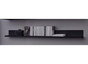 4017784839715 - Wandregal HÖLTKEMEYER Flame Regale Gr B H T 90 cm x 9 cm x 16 cm schwarz Hängeregale Regale Breite 90 cm