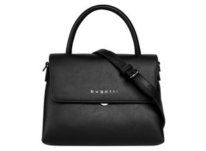 4250060374931 - Henkeltasche BUGATTI ALMATA Damen Gr B H T 23cm x 16cm x 8cm onesize schwarz Kunstfaser clean Taschen