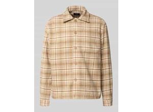 4069469781697 - Regular Fit Hemdjacke mit Kentkragen