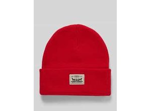 7626725921722 - Beanie mit Label-Detail