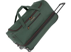 4027002084414 - Reisetasche TRAVELITE BASICS verschiedene Größen und Farben Gr B H T 70cm x 46cm x 37cm grün (dunkelgrün) Polyester Taschen Duffle Bag Reisegepäck Sporttasche Reisebag mit Trolleyfunktion