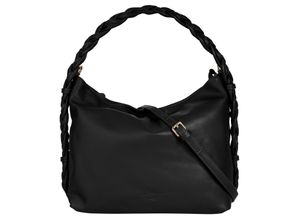 4262427391987 - Umhängetasche SAMANTHA LOOK Damen Gr B H T 35cm x 27cm x 11cm onesize schwarz Leder clean Taschen echt Leder Made in Italy