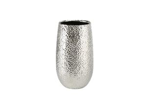 4020606746313 - Vase Lajos (Farbe Silber Höhe 31 cm Blumentopf Metallic-Optik) 5339500