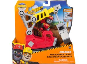 0681147071612 - PAW PATROL Spielfahrzeug Rubble & Crew - Chargers 2-in-1 Mega Kran