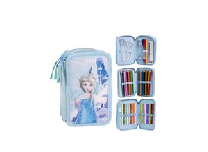 8445484506082 - Frozen Federmappe gefüllt – Schuletui & Stiftebox mit