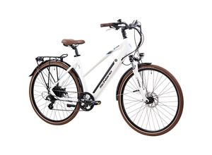 8057165120328 - Schiano E-Voke Pedelec 28 Zoll Trekking E Bike Damen oder Herren 160-170 cm Trekkingrad 8 Gang 418 Wh Elektro Fahrrad