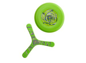 4010168288420 - Unisex Outdoor-Spielzeug Frisbee & Boomerang Bundle 2er Pack