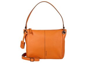 8717128045104 - Henkeltasche BURKELY BURKELY Taschen Leder Damen Gr onesize orange Leder Taschen