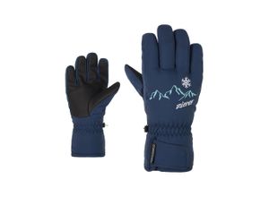 4067988051758 - Skihandschuhe ZIENER LAILLA-Z AS glove girls Jungen Gr 35 schwarz navy Obermaterial 100% Polyester  Innenhand 100% Polyester  Futter 100% Polyester  Wattierung 100% Polyester Handschuhe