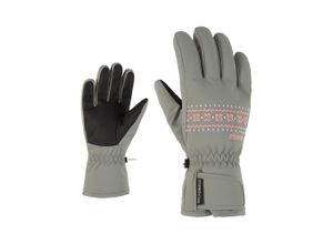 4067988051956 - Skihandschuhe ZIENER LAILLA-Z AS glove girls Jungen Gr 35 grün (grün mud) Obermaterial 100% Polyester  Innenhand 100% Polyester  Futter 100% Polyester  Wattierung 100% Polyester Handschuhe
