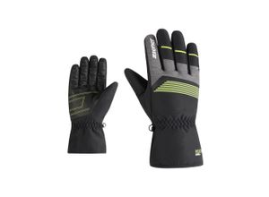 4068657073941 - Skihandschuhe ZIENER GEVIN-Z glove man Herren Gr 105 schwarz (schwarzlime) Obermaterial 100% Polyester  Innenhand 100% Polyester  Futter 100% Polyester  Wattierung 100% Polyester Handschuhe