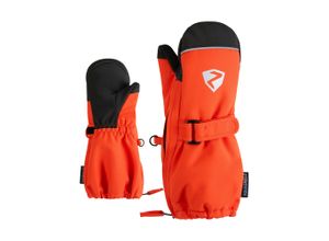 4068657074177 - Fäustlinge ZIENER LANUPO-Z AS MITTEN glove Kinder Gr 15 orange (orangerot) Obermaterial 100% Polyester  Innenhand 100% Polyester  Futter 100% Polyester  Wattierung 100% Polyester Handschuhe