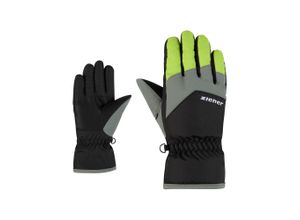 4068657078021 - Skihandschuhe ZIENER LANDO-Z glove junior Jungen Gr 35 grün (schwarzlime grün) Obermaterial 100% Polyester  Innenhand 100% Polyester  Futter 100% Polyester  Wattierung 100% Polyester Handschuhe