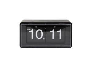 8714302763069 - Wanduhr  Schwarz  Kunststoff  10x10x20 cm  Timerfunktion  Dekoration Uhren Wanduhren
