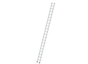 4031405111707 - Munk® Sprossen-Anlegeleiter Aluminium Traglast 150 kg Sprossenabstand 280 mm B 350 mm 20 Sprossen