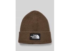 0197803997191 - Beanie in Strick-Optik mit Logo-Patch Modell Box