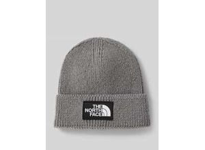 0197803997405 - Beanie in Strick-Optik mit Logo-Patch Modell Box