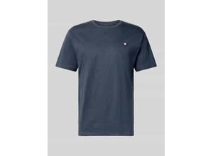 5715575167533 - T-Shirt mit Label-Stitching und Rundhalsausschnitt 5715575167533 - T-Shirt mit Label-Stitching und Rundhalsausschnitt
