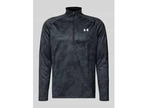 0198633497011 - Regular Fit Longsleeve mit Reißverschluss Modell Tech