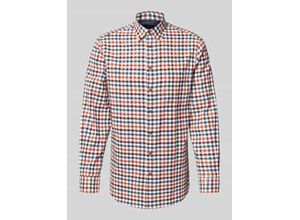4069469755674 - Slim Fit Freizeithemd mit Button-Down-Kragen