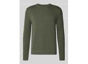 8721222106722 - Slim Fit Pullover aus reiner Baumwolle