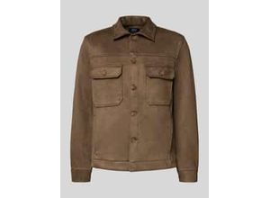 4069469784353 - Regular Fit Hemdjacke mit Brusttaschen 4069469784353 - Regular Fit Hemdjacke mit Brusttaschen