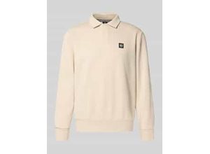 4066718550868 - Sweatshirt mit Polokragen