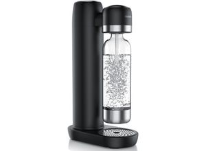 4062861837306 - Arendo Wassersprudler Soda Maker mit 1000 ml PET-Flasche kompatibel mit 60 L CO2-Zylinder BPA-frei 2-tlg Set fein dosierbar