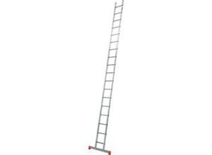 4009199121813 - Anlegeleiter Krause Sibilo 1-teilig 18 Sprossen bis 150 kg Fußstopfen B 360 x T 80 x H 5200 mm Aluminium