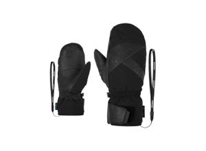 4068657061108 - Fäustlinge ZIENER GETTERO-Z AS AW MITTEN Herren Gr 105 schwarz Materialmix Handschuhe