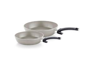 4009209398136 - Pfannen-Set Ceratal Comfort Aluminium (Set 2-tlg Ø 24 cm Ø 28 cm) Keramik-Antihaftbeschichtung Induktion Made in Germany grau
