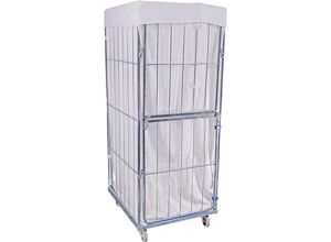 4260633284529 - Wäschesack für Wäschecontainer HxBxT 1370 x 800 x 675 mm weiß kaiserkraft