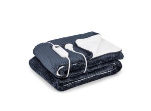 4060656519895 - Dr Watson Deluxe XL Heizdecke 160 W 9 Temperaturstufen 180 x 130 cm Anthrazit XL 4060656519895 - Dr Watson Deluxe XL Heizdecke 160 W 9 Temperaturstufen 180 x 130 cm Anthrazit XL
