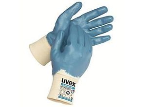 4048612106655 - Schutzhandschuh profi pure HG wasserdicht EN 388 und EN 407 Hitzeschutz bis 100°C Hydro-Grip-Spezialpolymerbeschichtung blau-weiß Größe 7