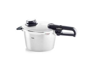 4009209379739 - Schnellkochtopf FISSLER vitavit premium Edelstahl 45 L Ø 22 cm Töpfe Gr Ø 22 cm silberfarben Schnellkochtöpfe Verriegelungsanzeige Einstellbares Abdampfen Einstellbare Kochstufen