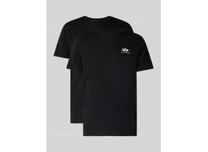 4059146867356 - T-Shirt mit kleinem Logo Alpha Industries Basic (x2)