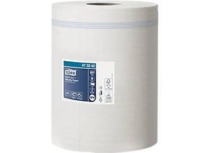 8710499059008 - Tork® Mehrzweck-Papierwischtücher Reflex 473242 1-lagig Innenabrollung M4 L 300 m x B 198 mm Ø 195 mm 6 Rollen á 857 Blatt (5142 Tücher) weiß