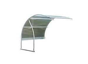 3234640041056 - Fahrrad-Unterstand B801V Erweiterung für Fahrrad-Unterstand B800VNO B 2240 x T 2210 x H 2200 mm transparent