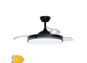 4060656557941 - AirFold Smarter Deckenventilator Einziehbare Flügel Dimmbares LED-Licht Smart