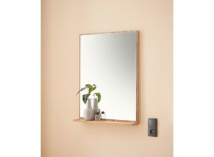 4068223517572 - Badspiegel INOSIGN CITY GIRON Spiegel in Wotan Eiche Wandspiegel im zeitlosen Design braun (eiche wotan dekor) B60cm H80cm T12cm FSC-zertifizierter Holzwerkstoff Spiegel mit Ablagefläche 60 cm breit 4068223517572 - Badspiegel INOSIGN CITY GIRON Spiegel in Wotan Eiche Wandspiegel im zeitlosen Design braun (eiche wotan dekor) B60cm H80cm T12cm FSC-zertifizierter Holzwerkstoff Spiegel mit Ablagefläche 60 cm breit